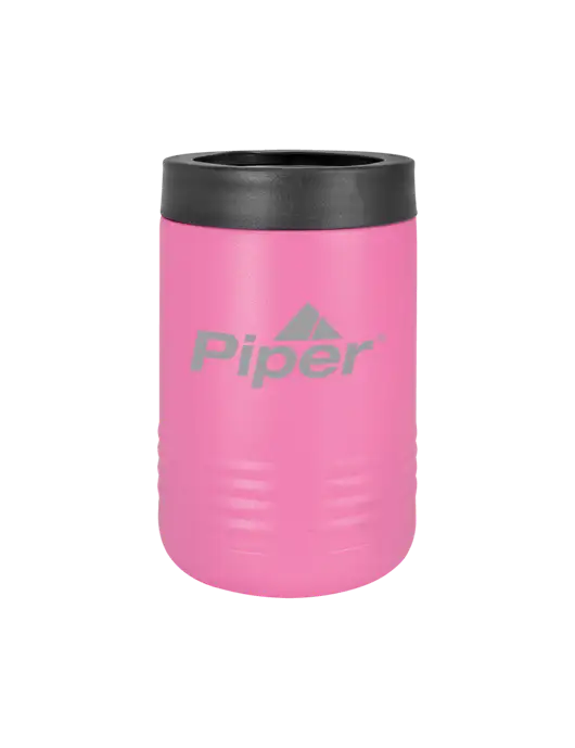Polar Camel 12 oz Powder Coated Pink Vacuum Insulated Beverage Holder w ...